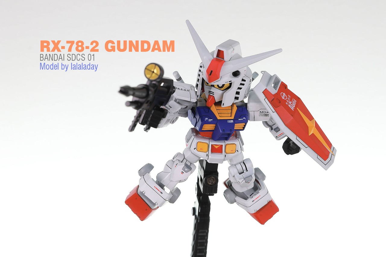 MMZ - RX-78-3 Gundam_Bandai SDCS